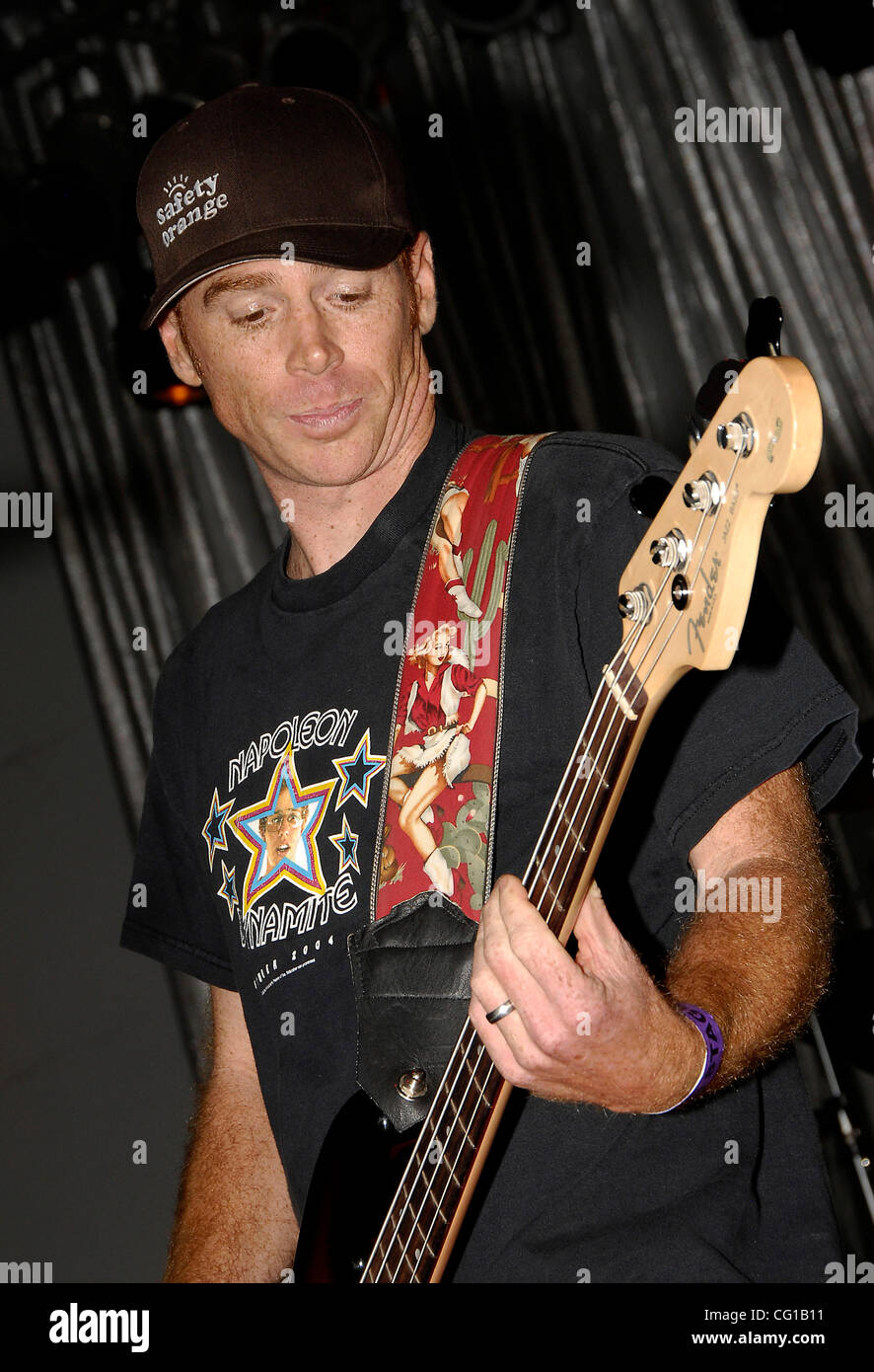 August 2, 2007; Carson, CA, USA; Musician SOL TURPIN, of SAFETY ORANGE ...