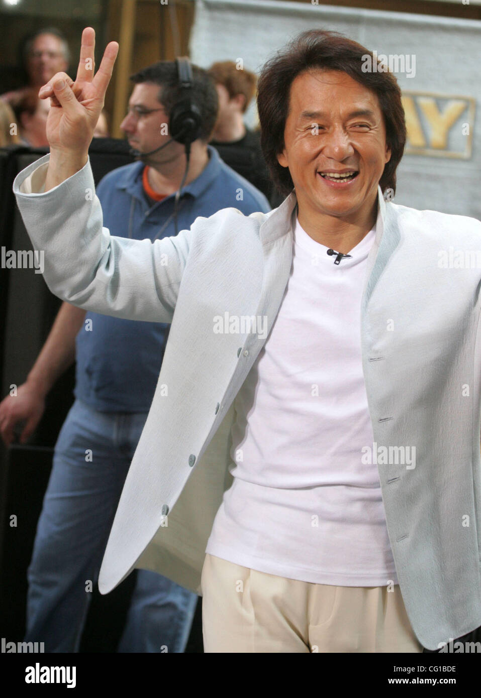 Aug 03, 2007 - New York, NY, USA -Actor JACKIE CHAN promotes his new ...