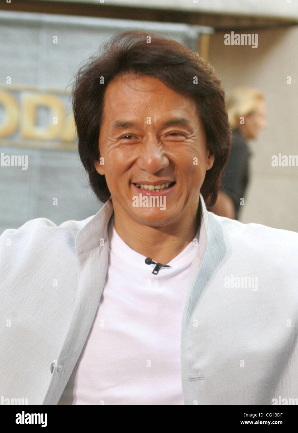 Aug 03, 2007 - New York, NY, USA -Actor JACKIE CHAN promotes his new ...