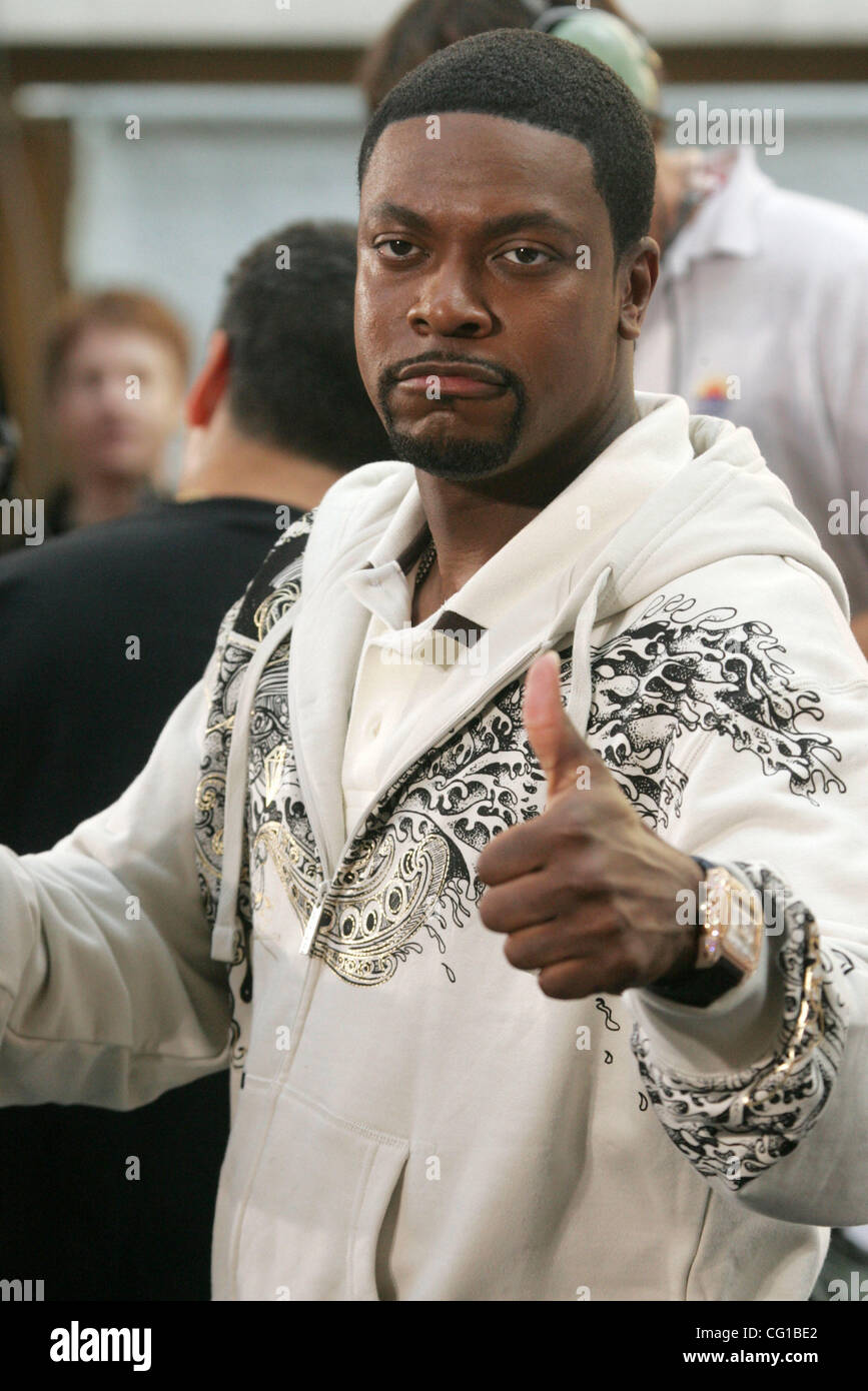 Aug 03, 2007 - New York, NY, USA -Actor CHRIS TUCKER promotes his new ...