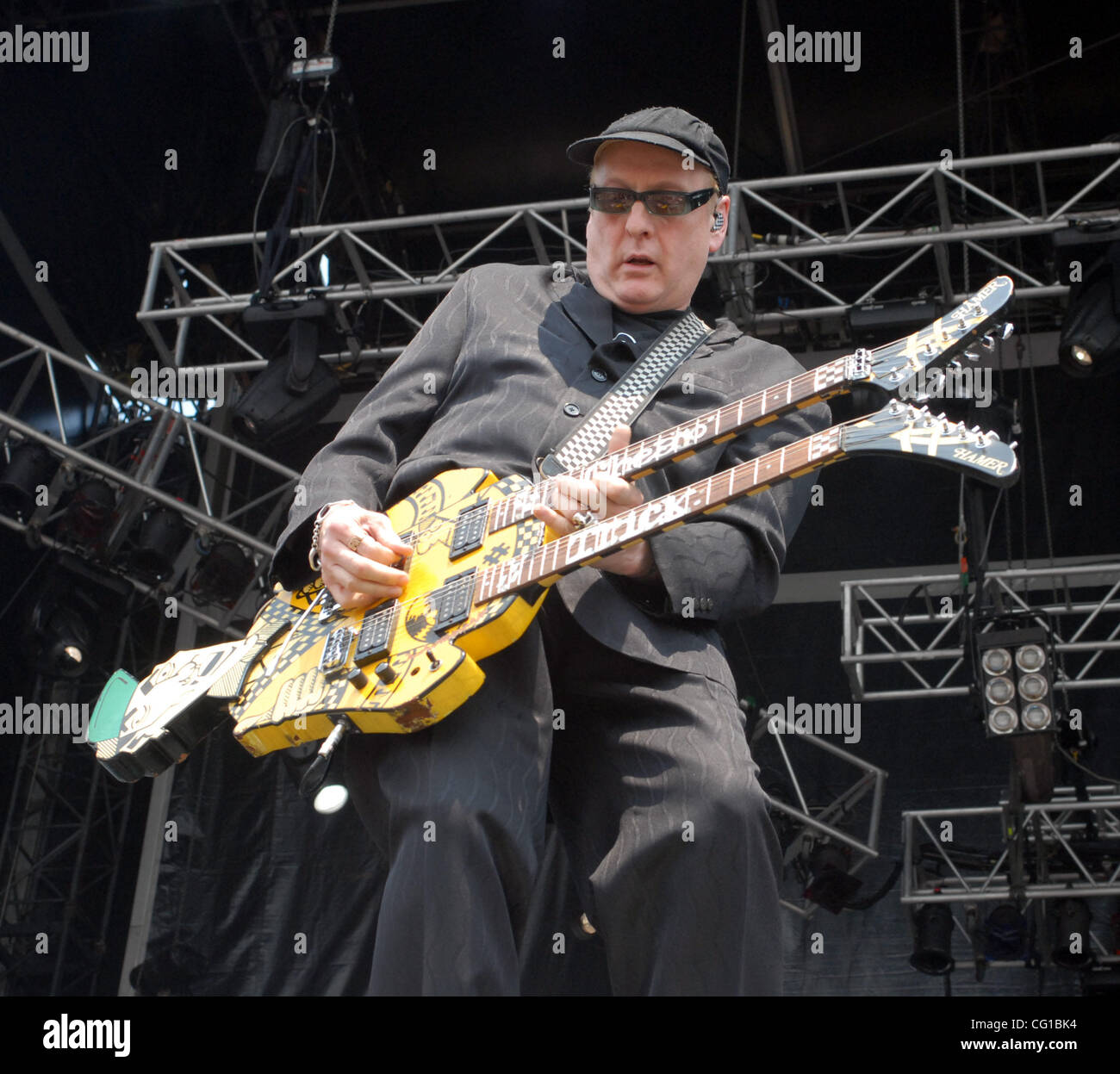 Aug 04, 2007 - Baltimore, MD, USA - Guitarist RICK NIELSEN of the band ...