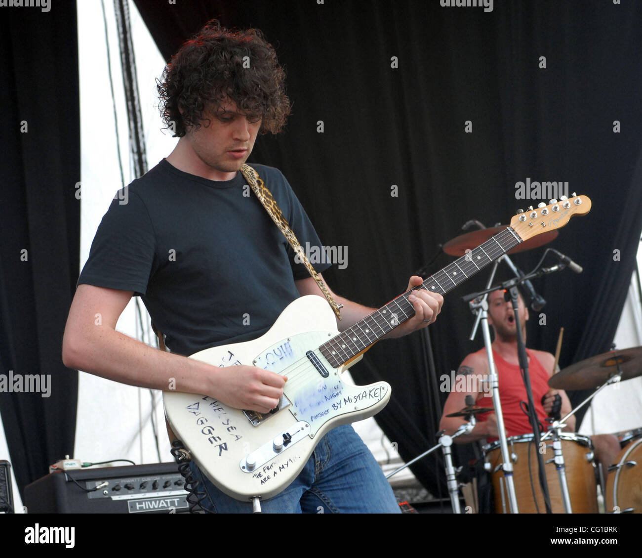 Aug 04, 2007 - Baltimore, MD, USA - Singer / Guitarist JON FRATELLI of ...