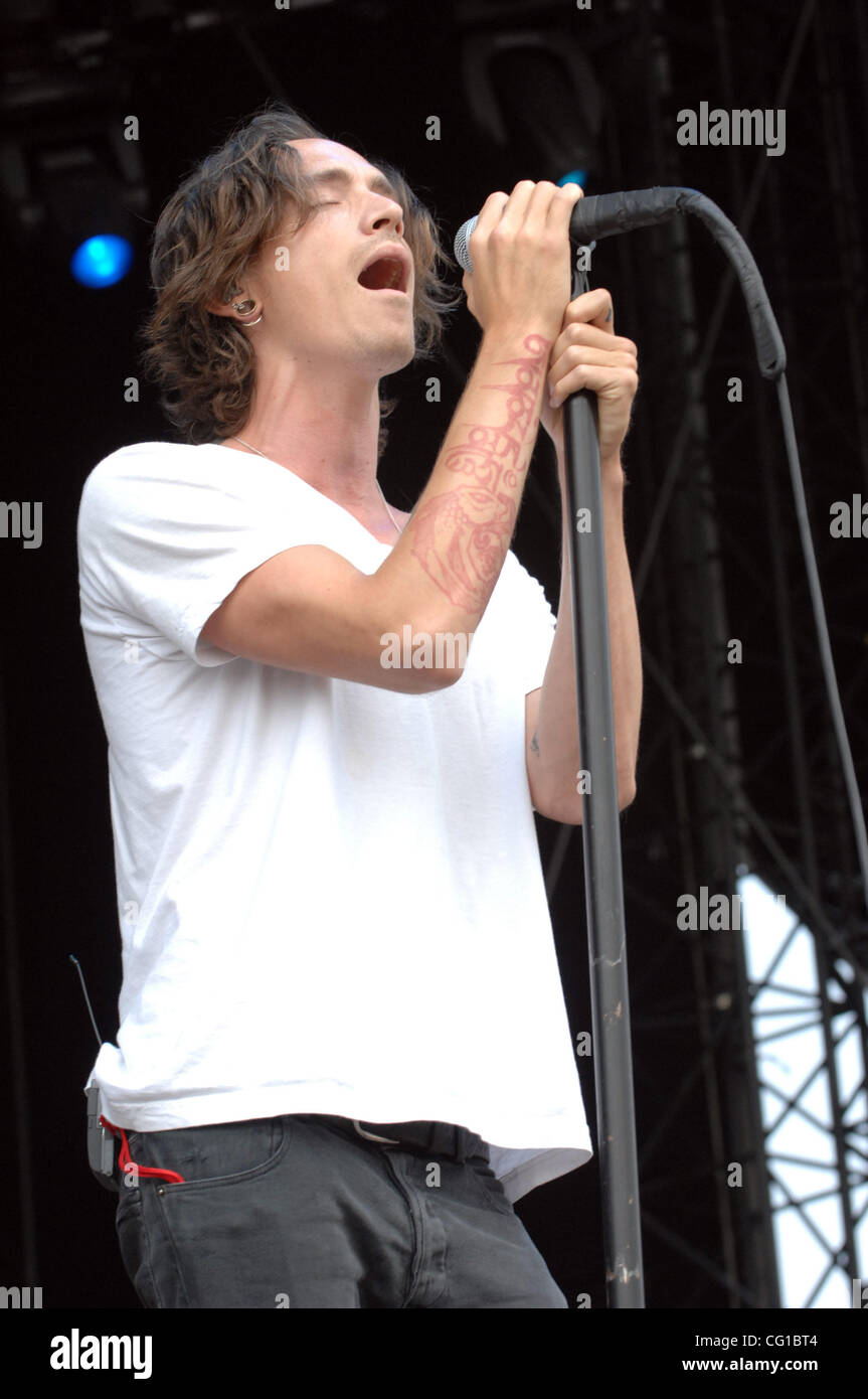 Incubus singer brandon boyd performs hi-res stock photography and ...