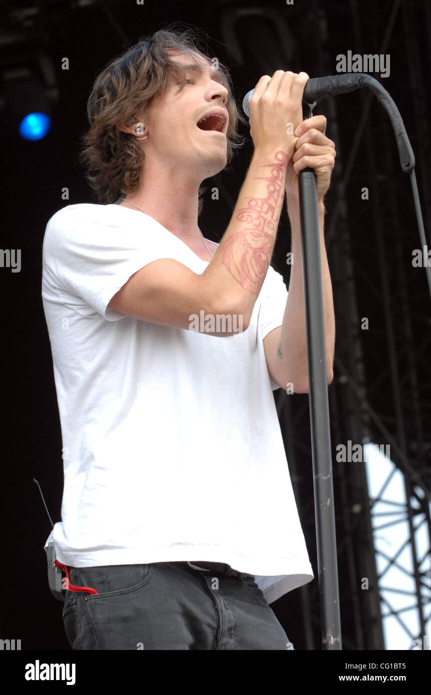 Incubus singer brandon boyd performs hi-res stock photography and ...