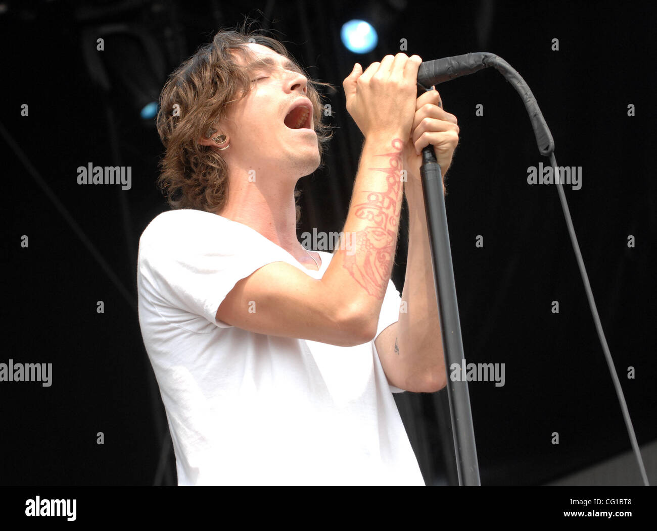 Aug 04, 2007 - Baltimore, MD, USA - Singer BRANDON BOYD of the band ...