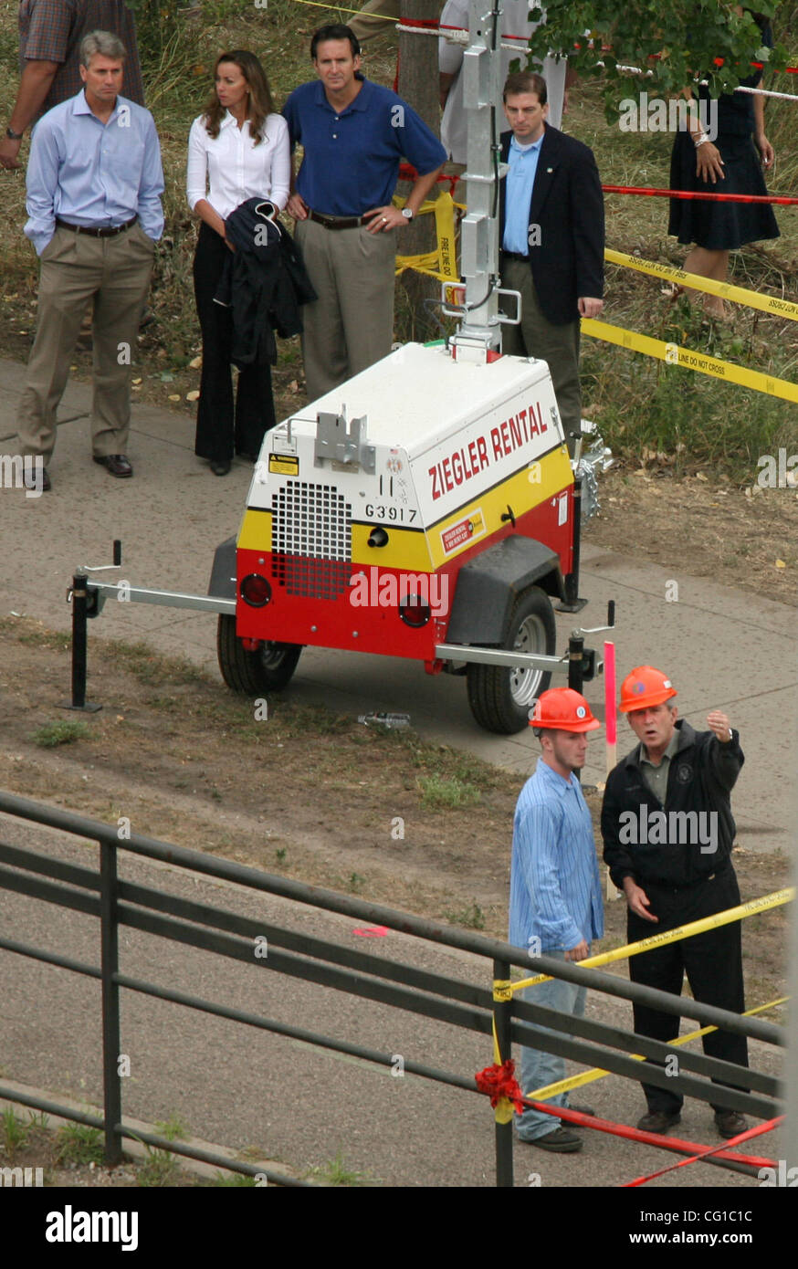 August 4th, 2007 - Minneapolis, MN, USA - Bridge collapse survivor Gary ...