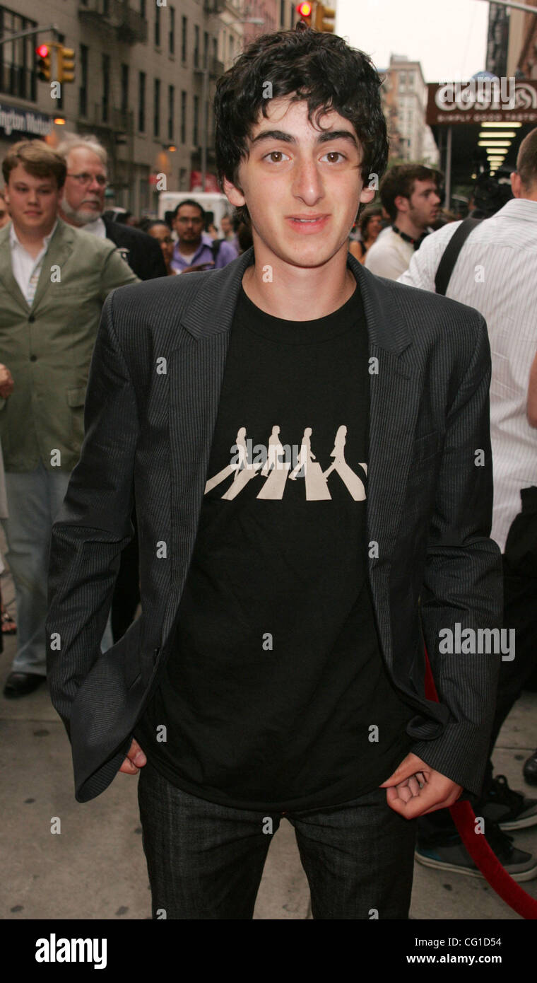 Aug 07, 2007 - New York, NY, USA - Actor JOSH KAYE at the New York ...