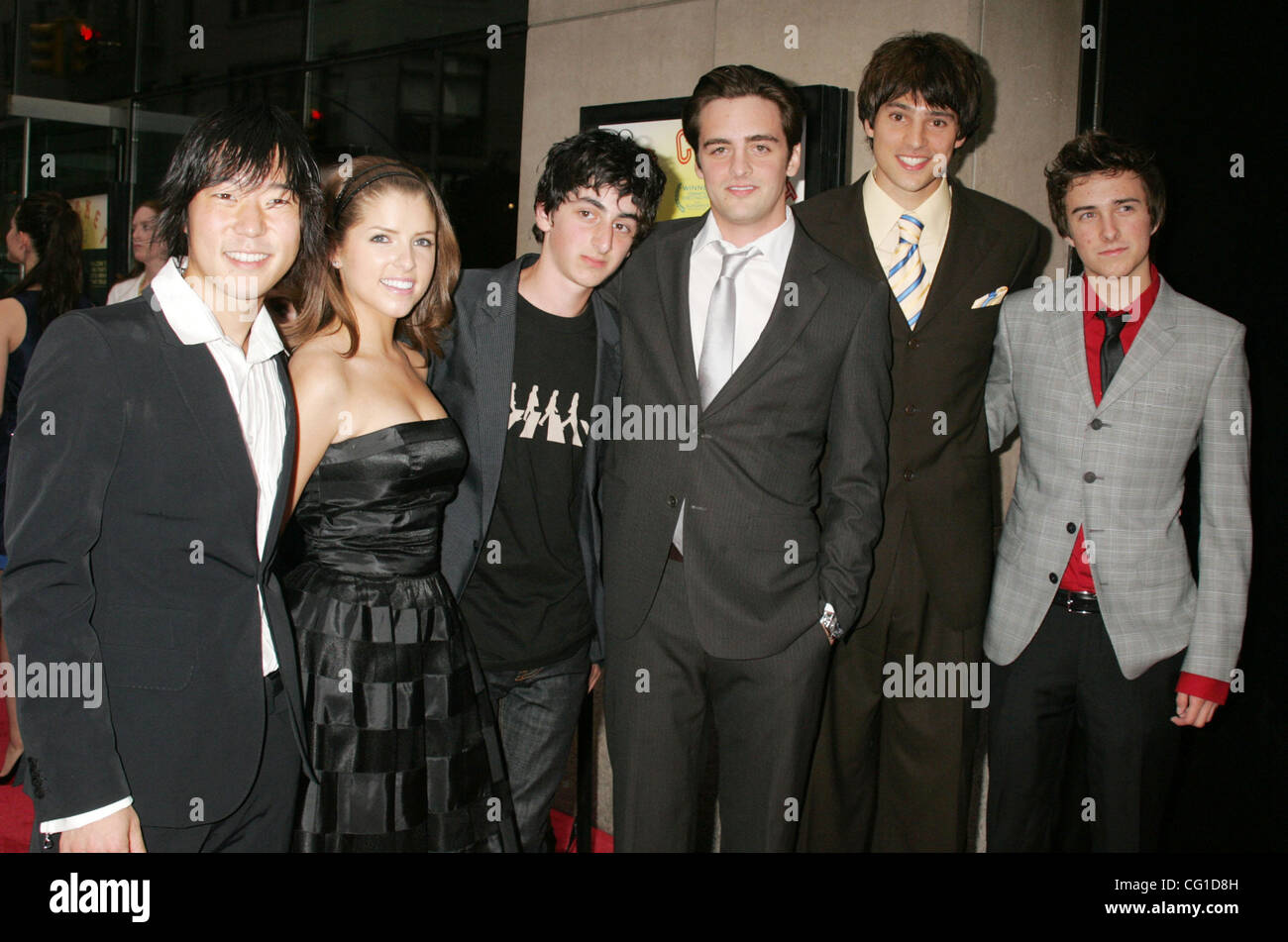 Aug 07, 2007 - New York, NY, USA - Actors AARON YOO, ANNA KENDRICK ...