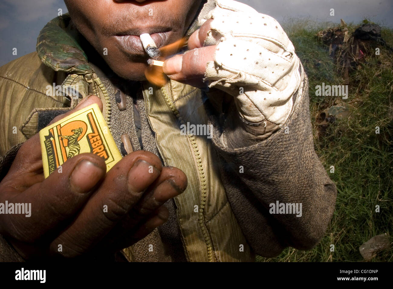 Next to one of Nairobi's largest slums [ Mathare ] is Dandora Dumpsite ...