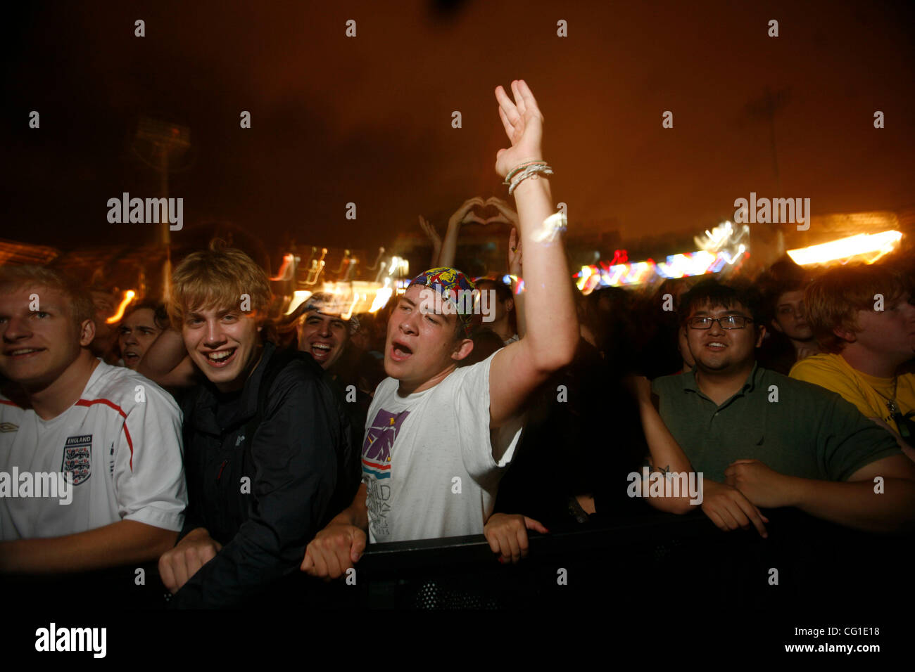 Daft Punk Concert Crowd