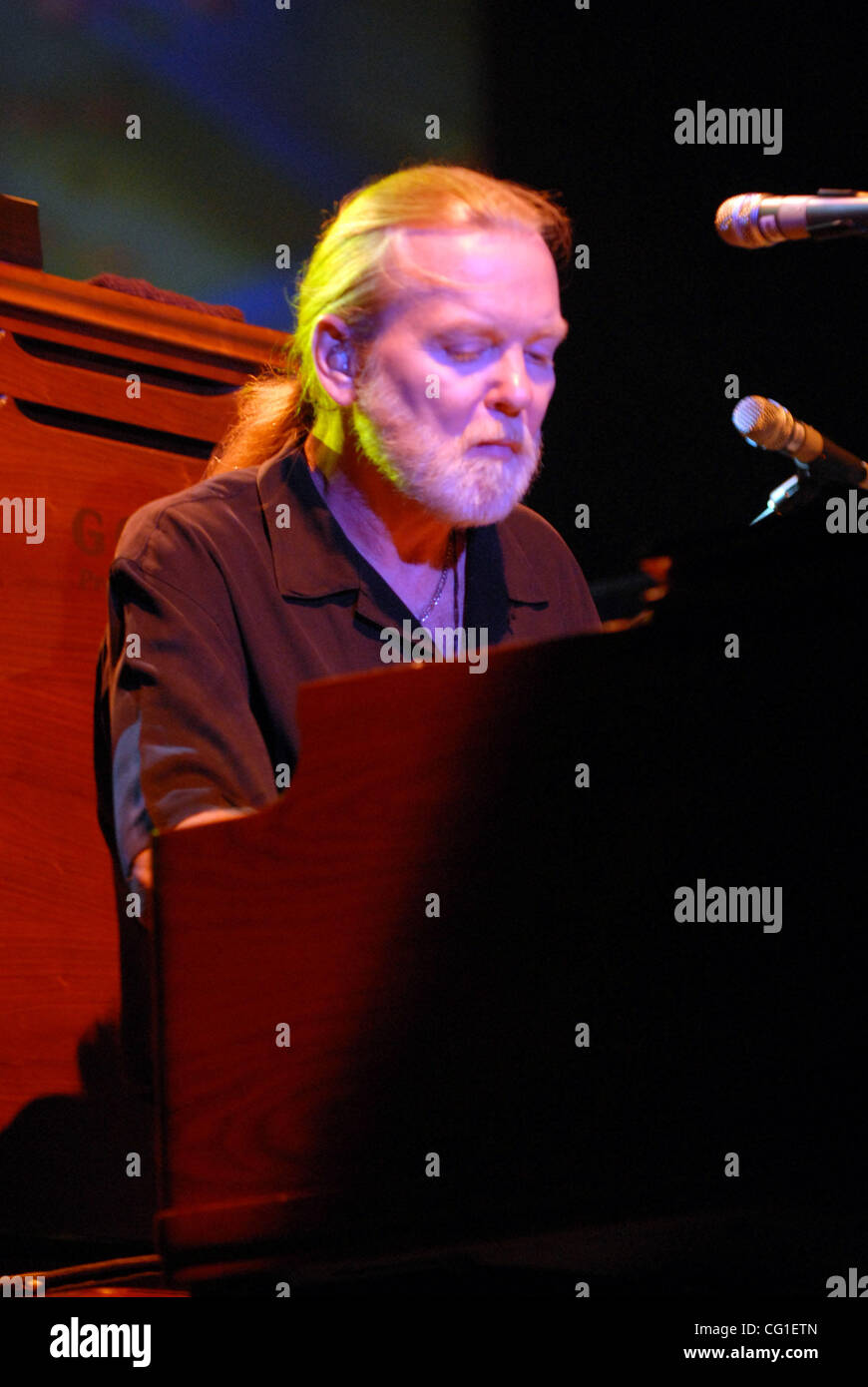 Aug. 11, 2007 Raleigh, NC; USA, Musician GREGG ALLMAN performs live as ...