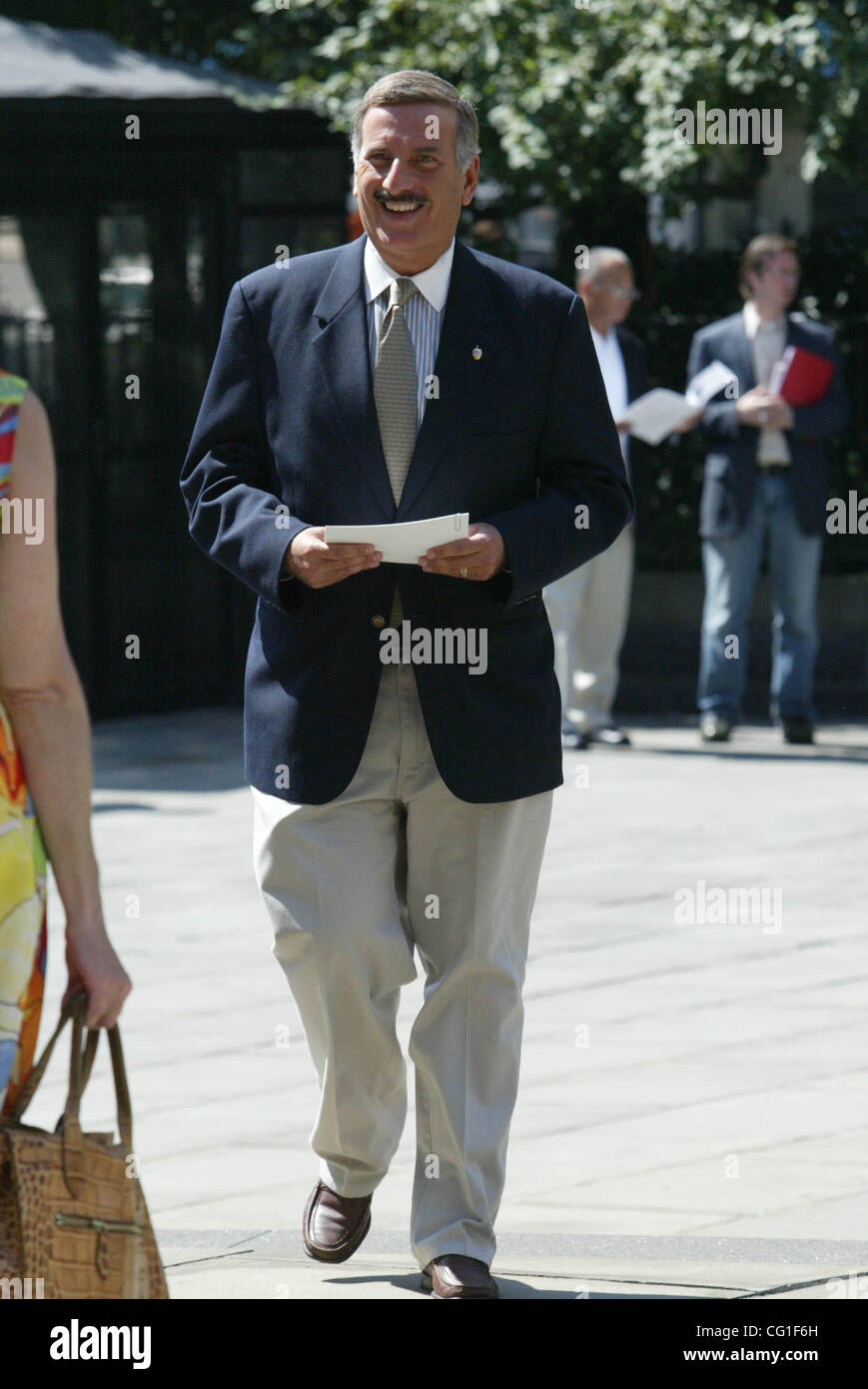 Council Finance Chair David Weprin arriving NYC's City Hall. Council ...