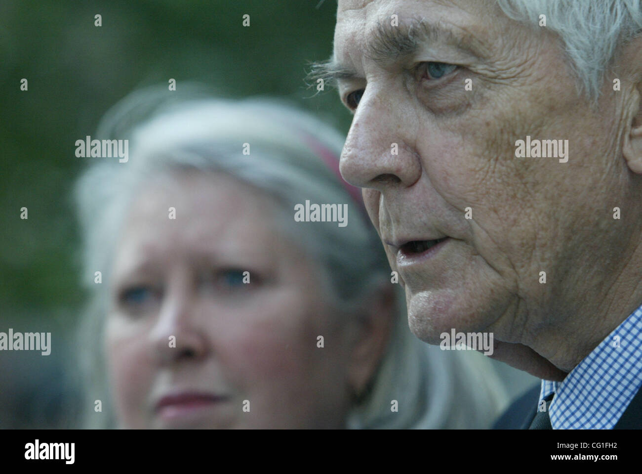 Brooke Astor's son Anthony Marshall and his wife, Charlene arriving 151 ...