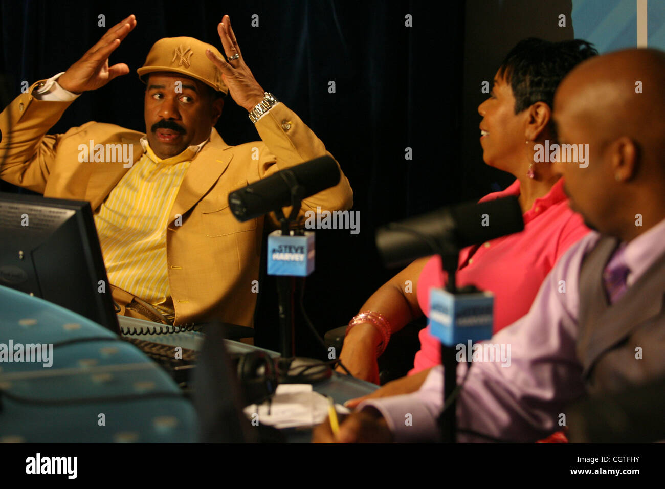 "The Steve Harvey morning show" that airs on WBLS 107.5 in New York ...
