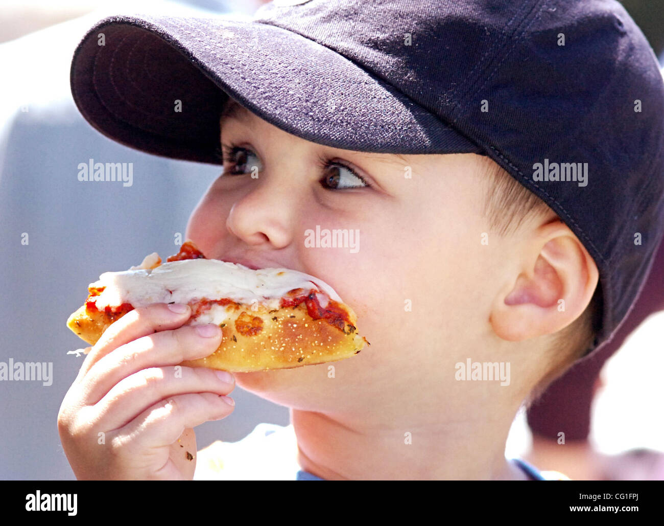August 13th, 2007 - San Mateo, CA, USA - Four-year-old Aiden Guerin ...