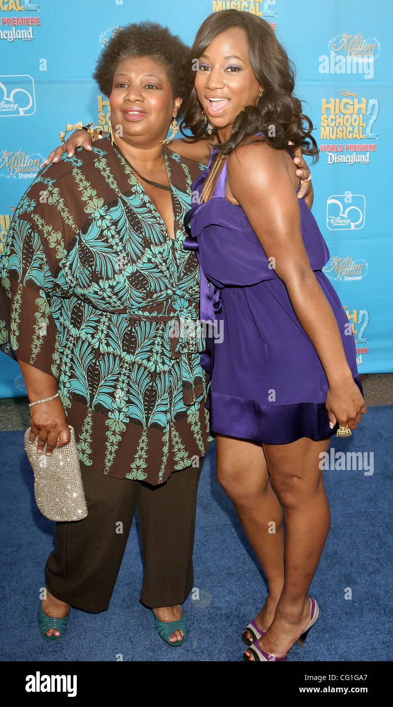 Aug 14, 2007; Anaheim, California, USA; Actress MONIQUE COLEMAN and ...