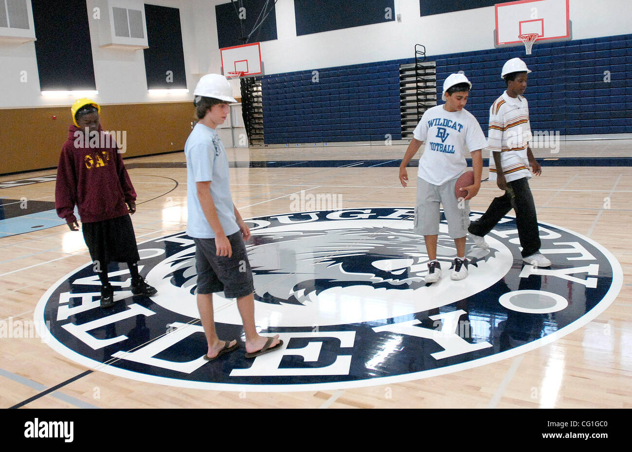(from left) Jonah Barnes, Andrew Walnum, Shan Harris and Taylor Carter ...