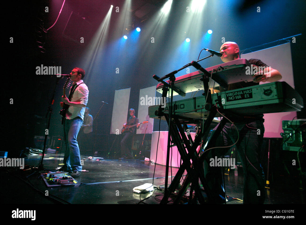 Mae performing at The Gramercy Ballroom on August 14, 2007 Band Members ...