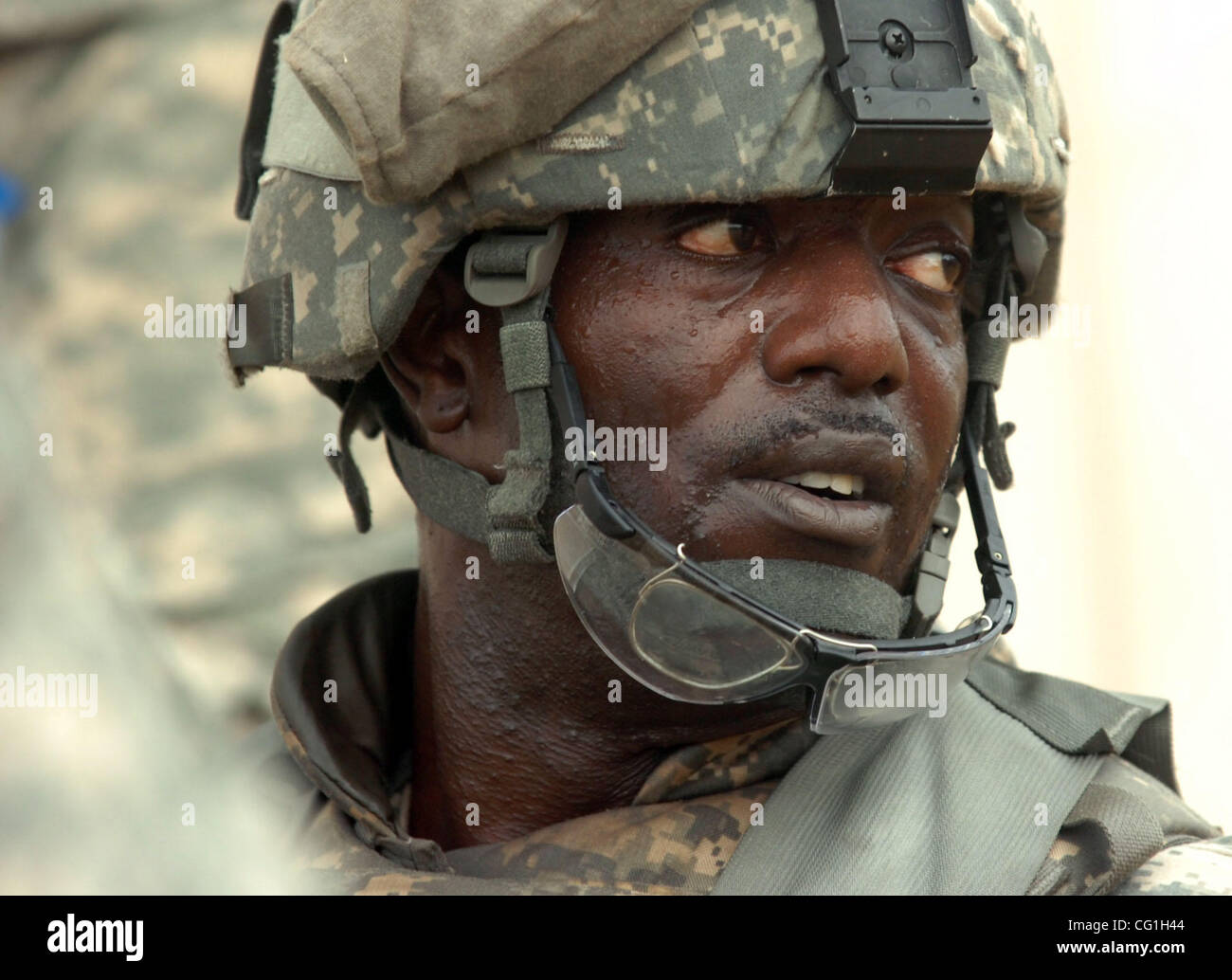 Sgt. Omar Edwards, a 31-year old medic from Hercules, California ...