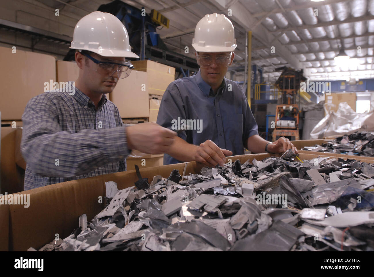 Operations Manager Scott Farling, left, and Research Manager Brian ...