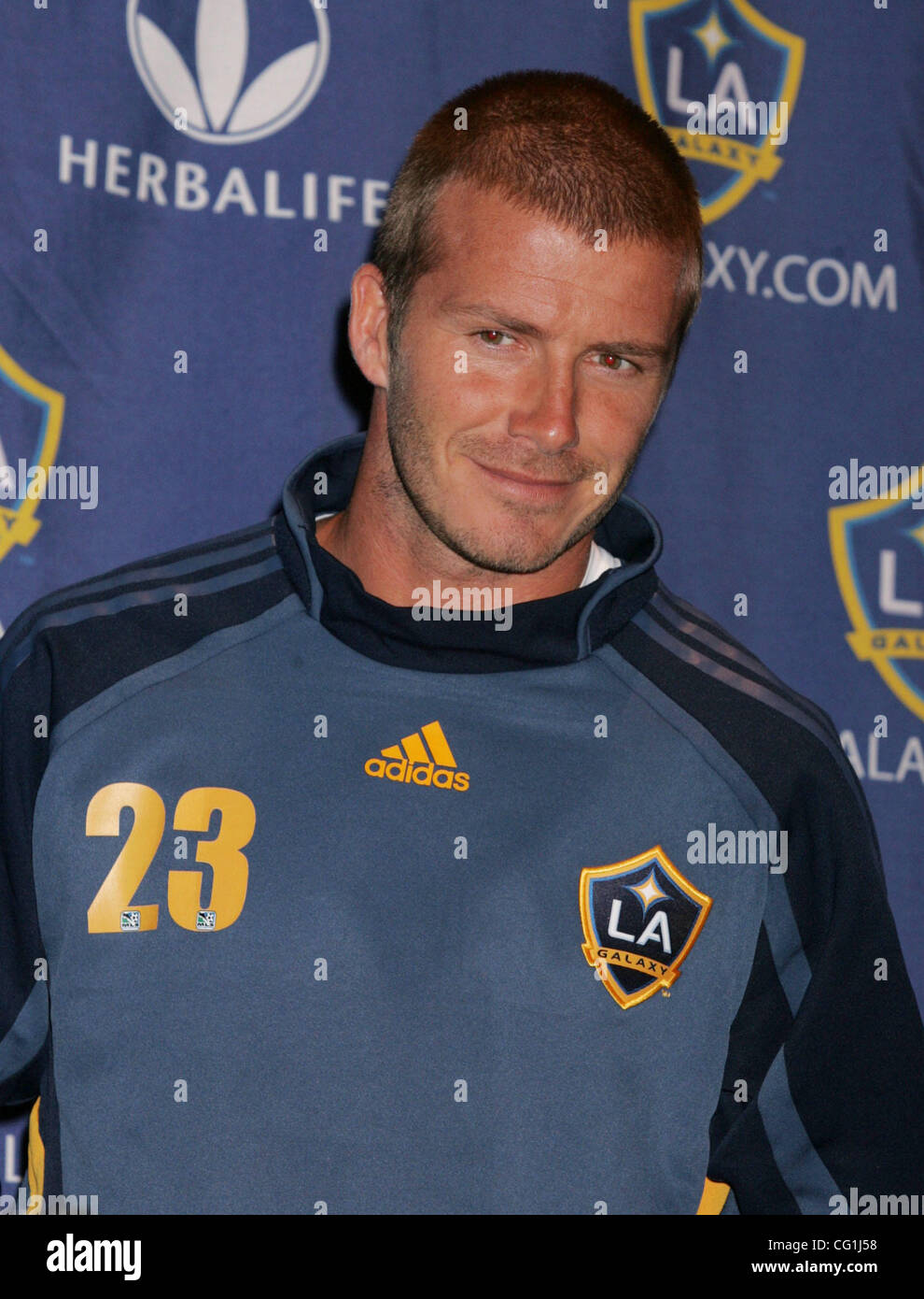 Aug 17, 2007 - New York, NY, USA - LA Galaxy star soccer player DAVID ...