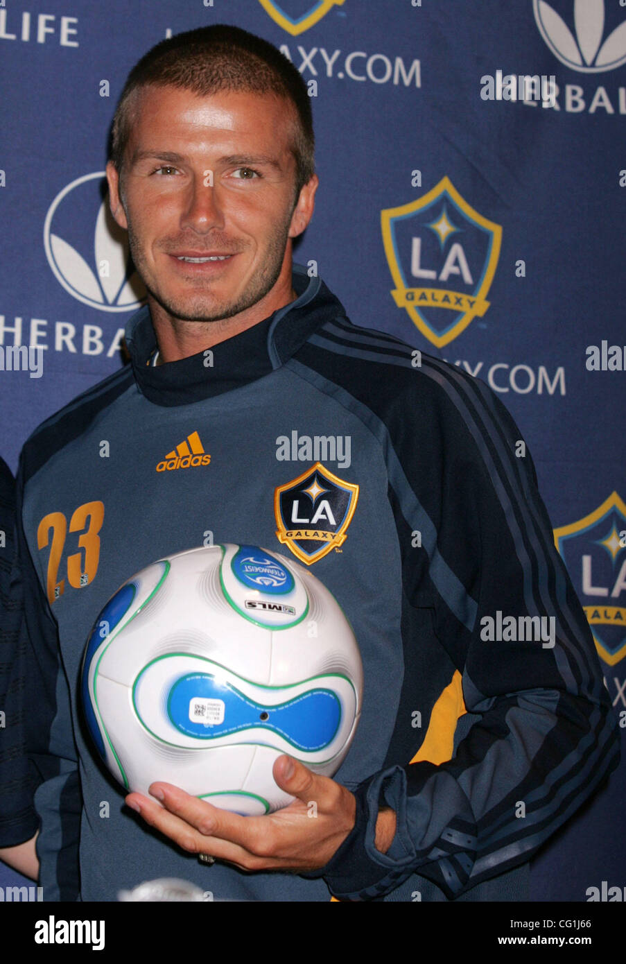 David beckham la galaxy hi-res stock photography and images - Alamy
