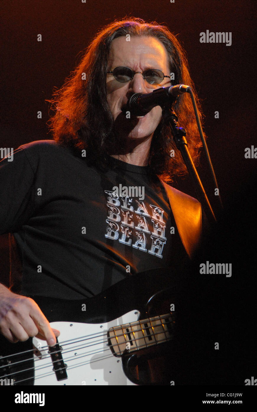 Sep 17, 2007; New York, NY, USA; GETTY LEE and RUSH performing live in ...