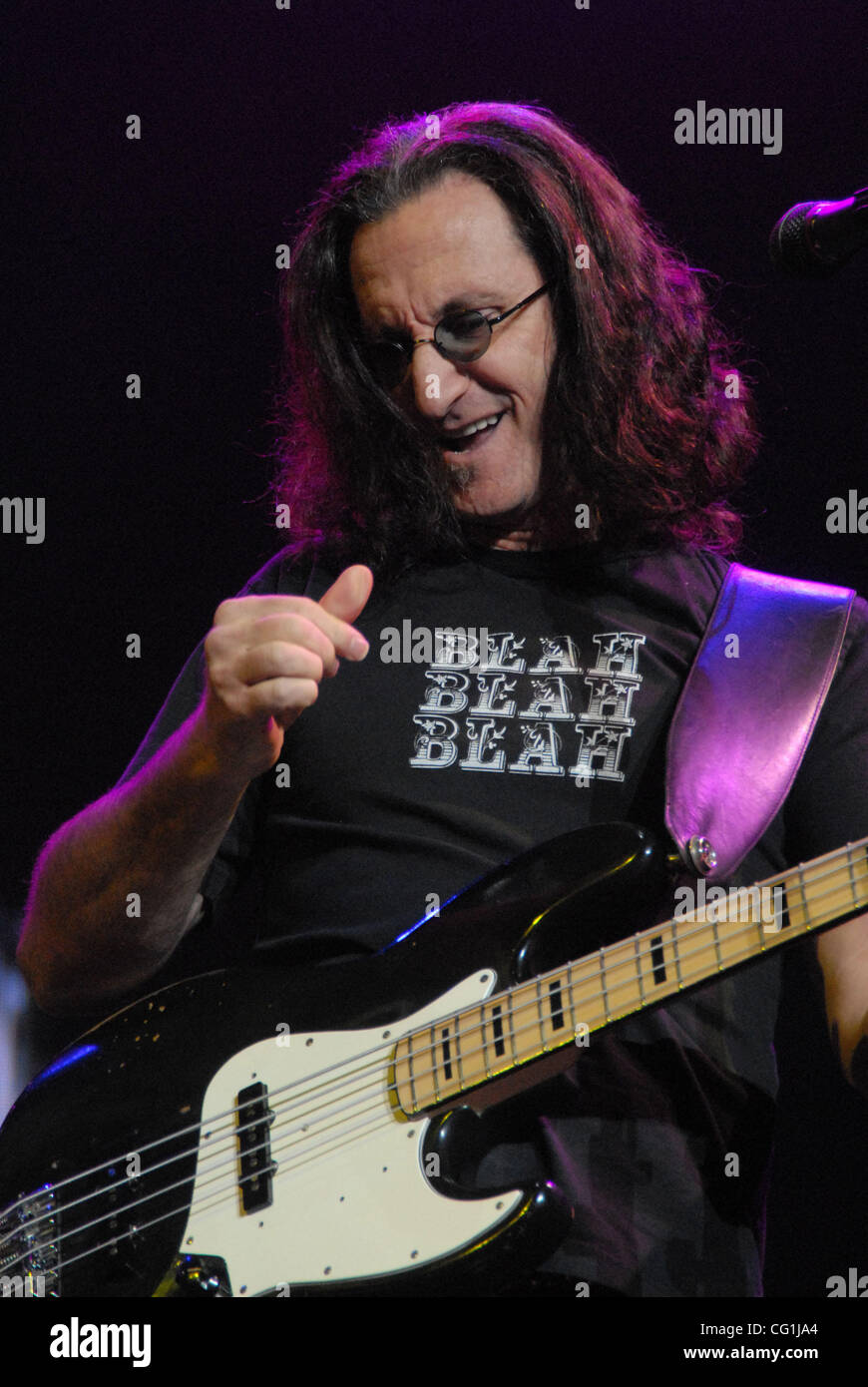 Sep 17, 2007; New York, NY, USA; GETTY LEE and RUSH performing live in ...