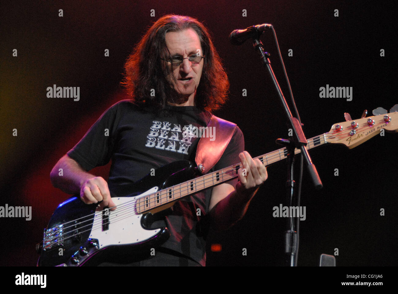 Sep 17, 2007; New York, NY, USA; GETTY LEE and RUSH performing live in ...