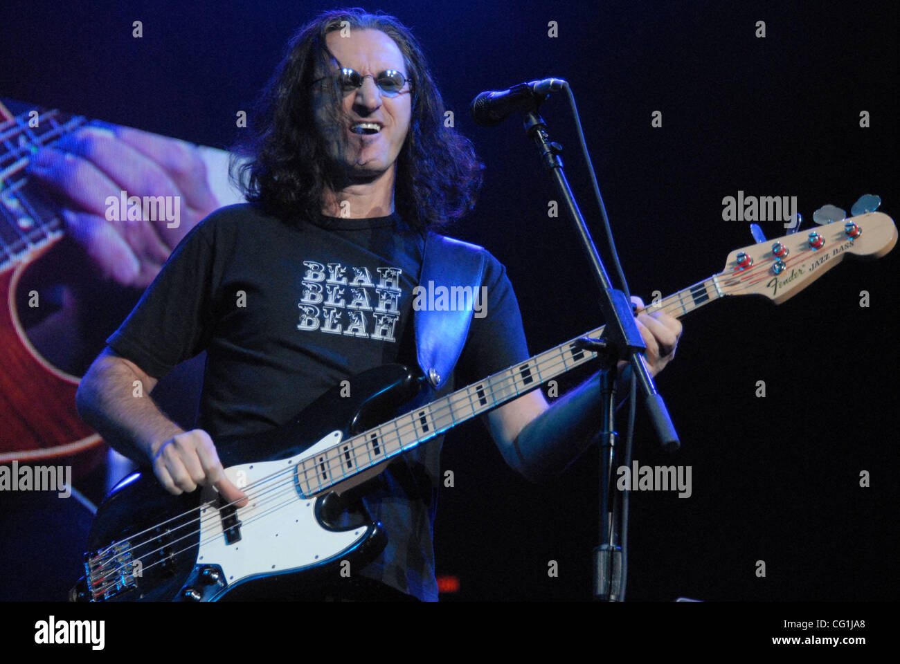 Sep 17, 2007; New York, NY, USA; GETTY LEE and RUSH performing live in ...