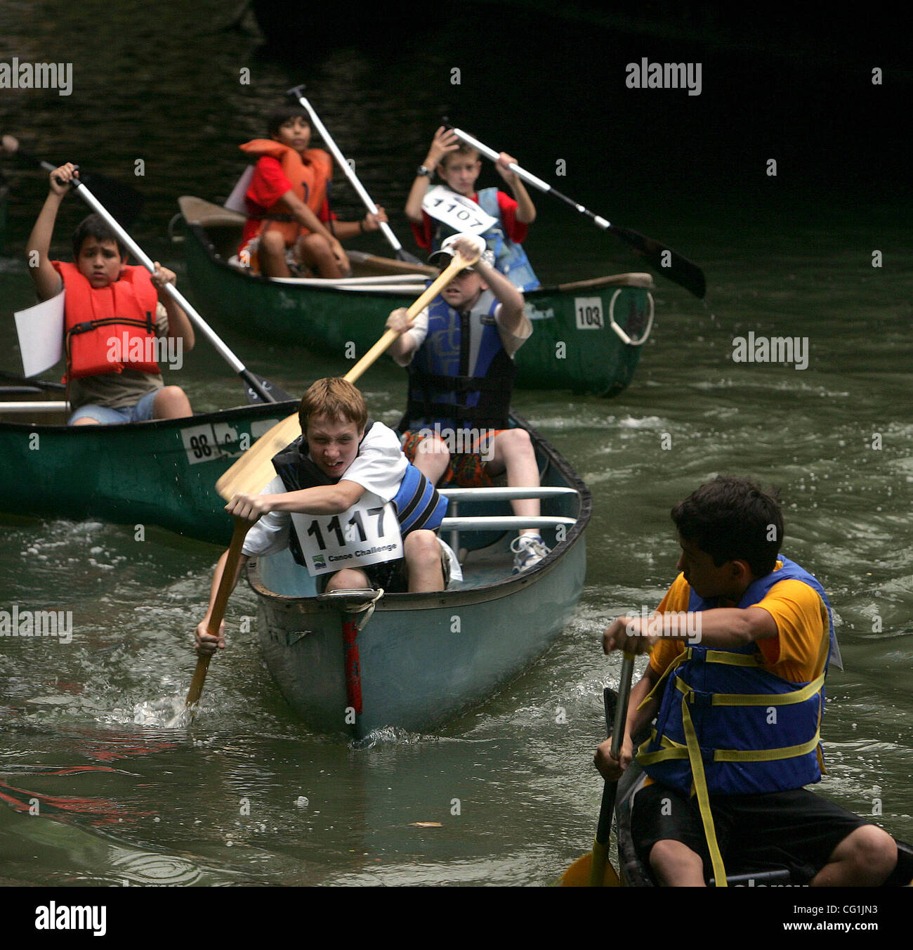 METRO - Boy Scouts race in the Ford Canoe Challenge Saturday, August 18 ...