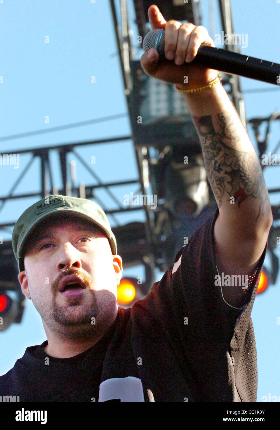 August 18th, 2007 - San Francisco, CA, USA - Rapper B-Real performs ...