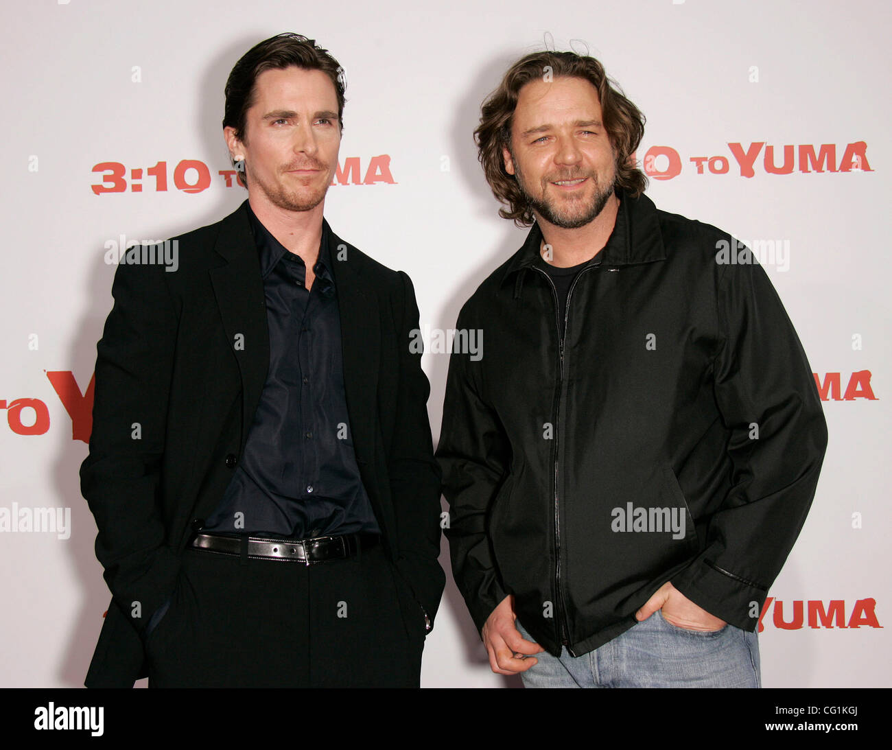 Aug 21, 2007 - Westwood, California, USA - Actors CHRISTIAN BALE ...