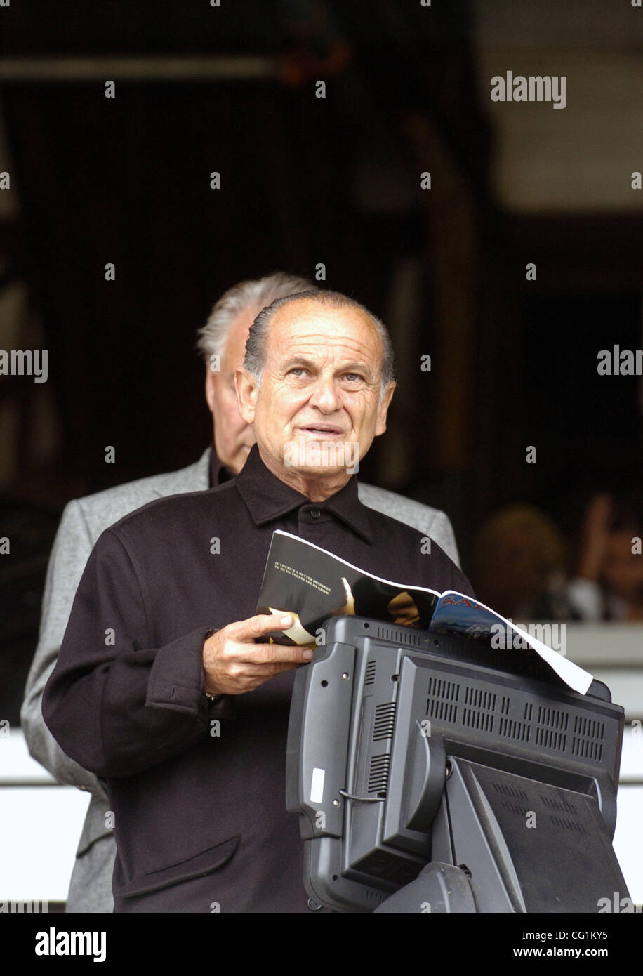 Saratoga Day 25. Actor Joe Pesci is on hand at Saratoga Racecourse ...