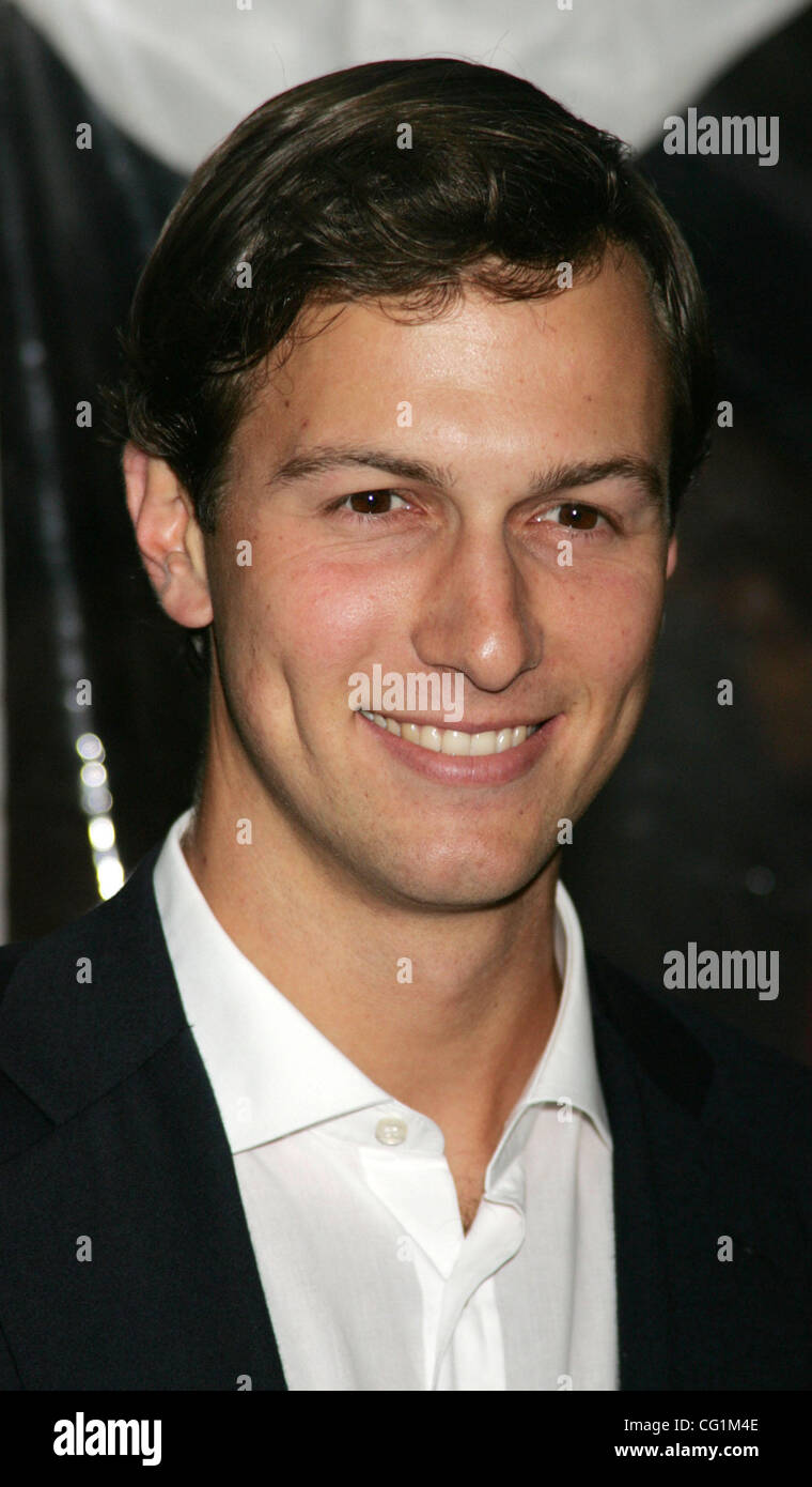 Aug 22, 2007 - New York, NY, USA - New York Observer's JARED KUSHNER at ...