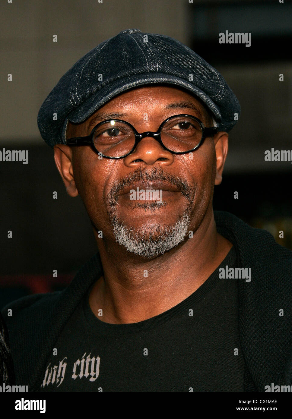 Samuel jackson premiere resurrecting champ hi-res stock photography and ...