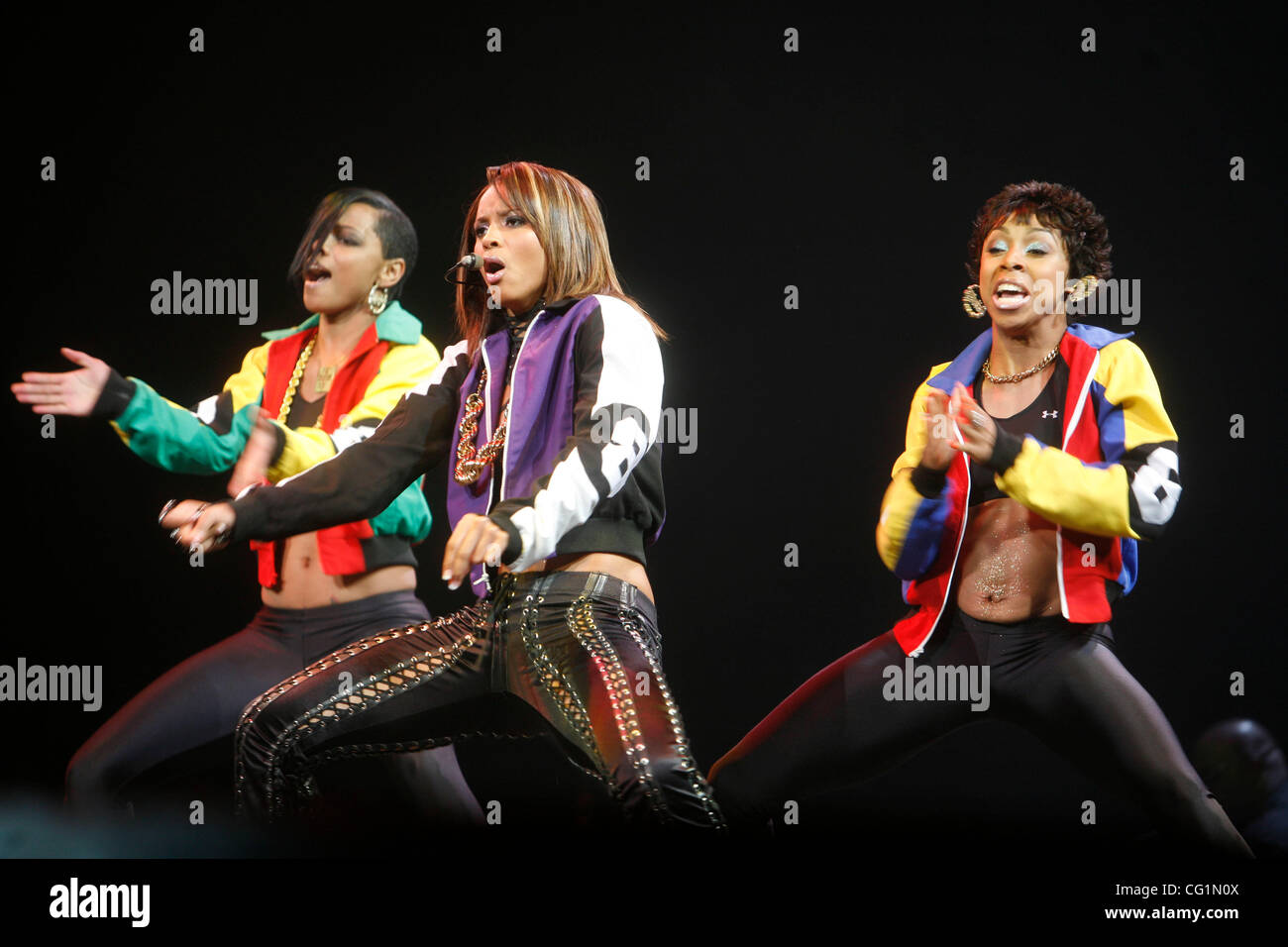 The Scream Tour at Madison Square Garden on August 22, 2007. Ciara ...