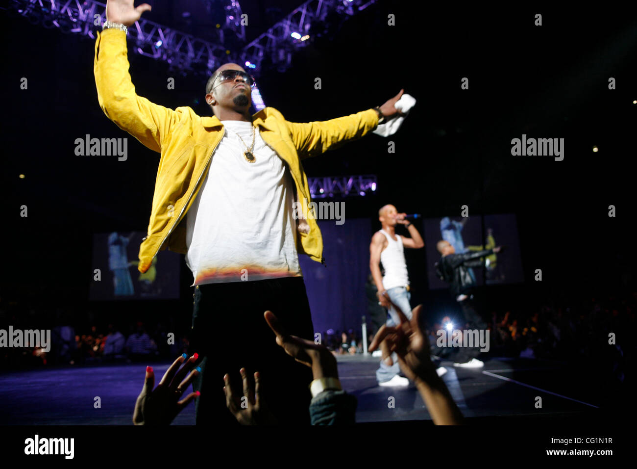 The Scream Tour at Madison Square Garden on August 22, 2007. The finale ...