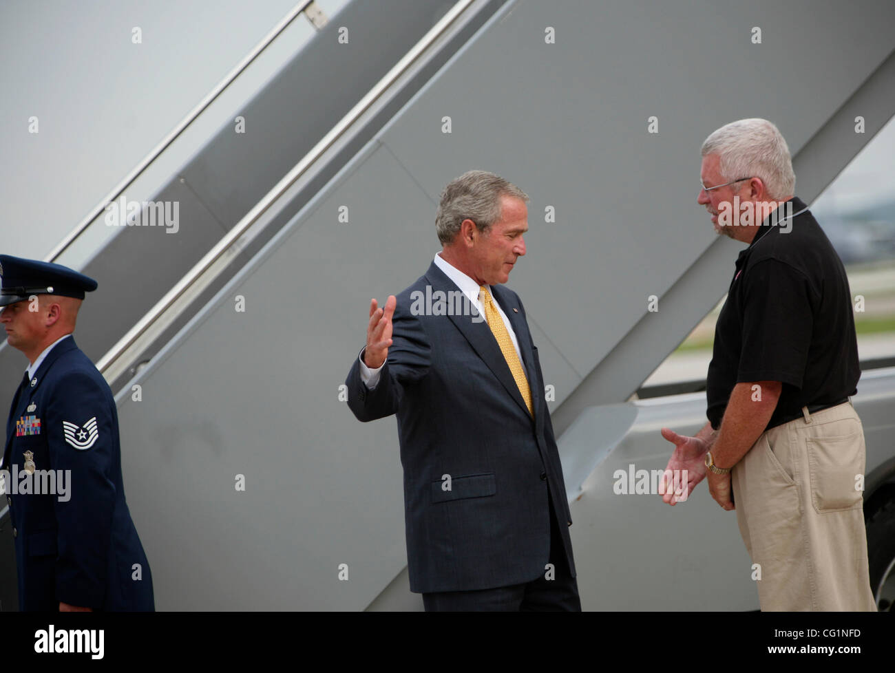 August 21st, 2007 - Minneapolis, MN, USA - President George W. Bush ...