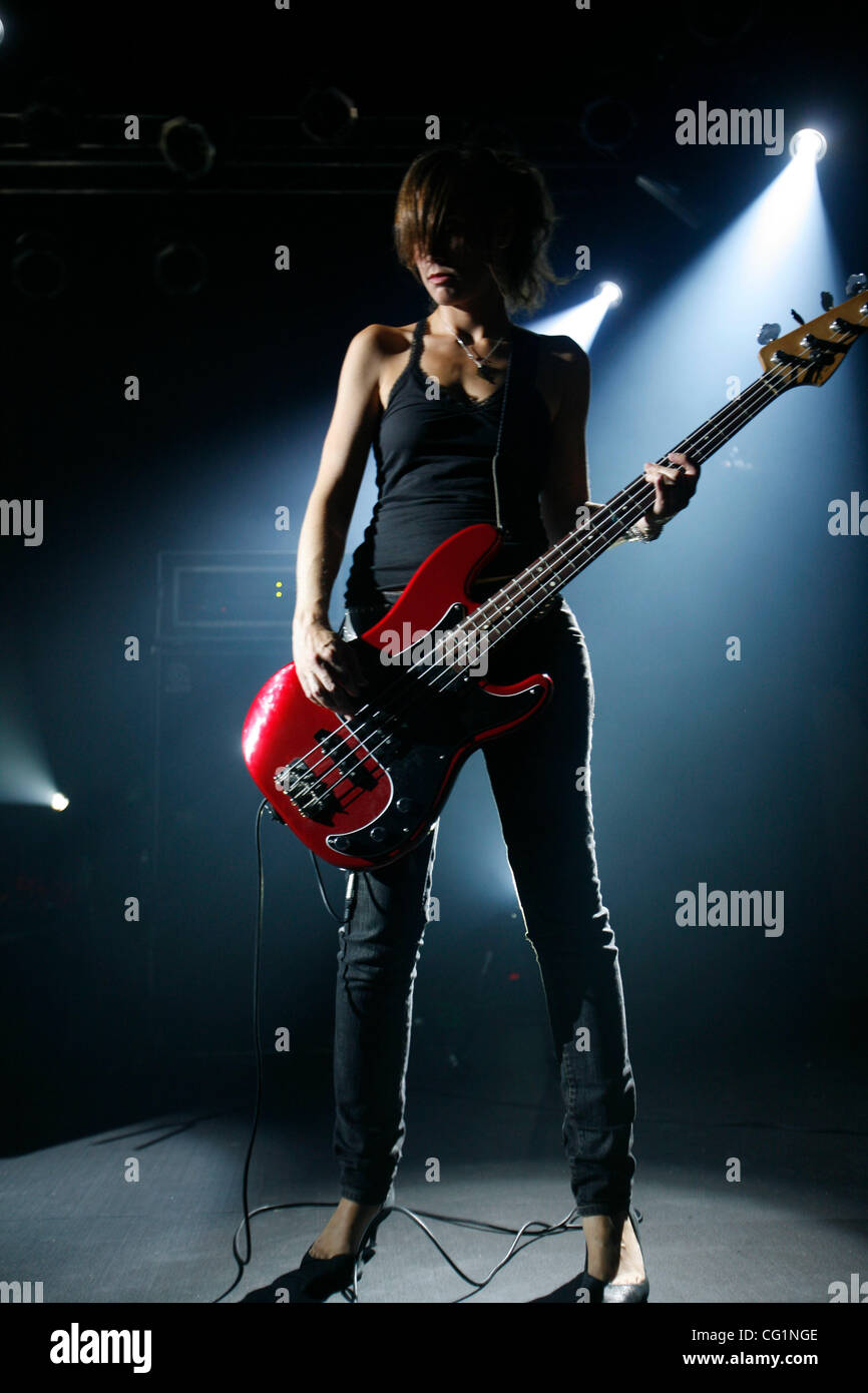 Stellastarr performing at the Highline Ballroom on August 24, 2007 ...