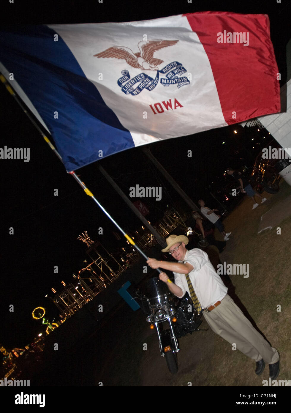 Aug 24, 2007 - Des Moines, IA, USA - With the fairgrounds in the ...