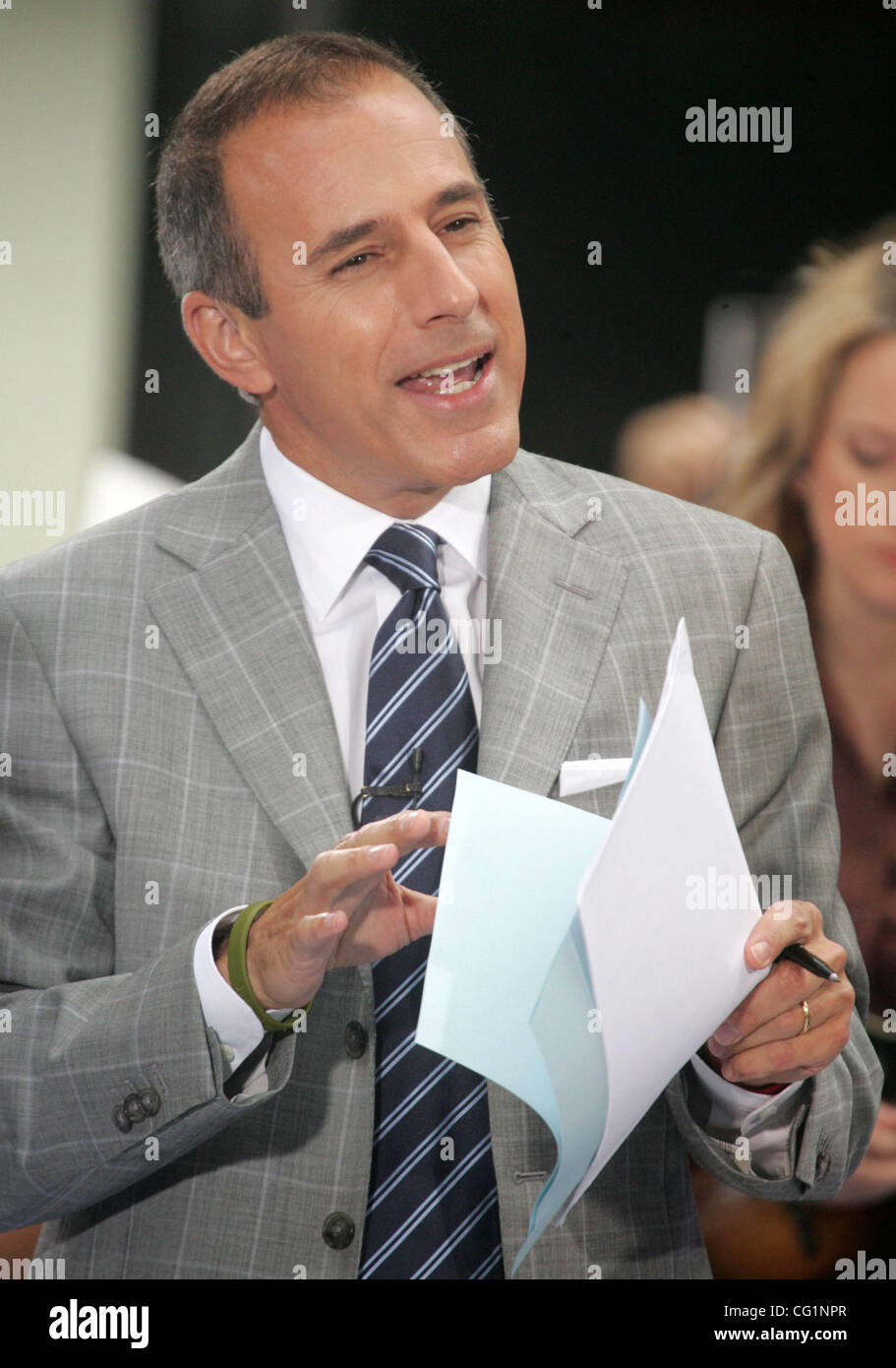 Aug 24, 2007 - New York, NY, USA - 'Today' show co-host MATT LAUER at ...