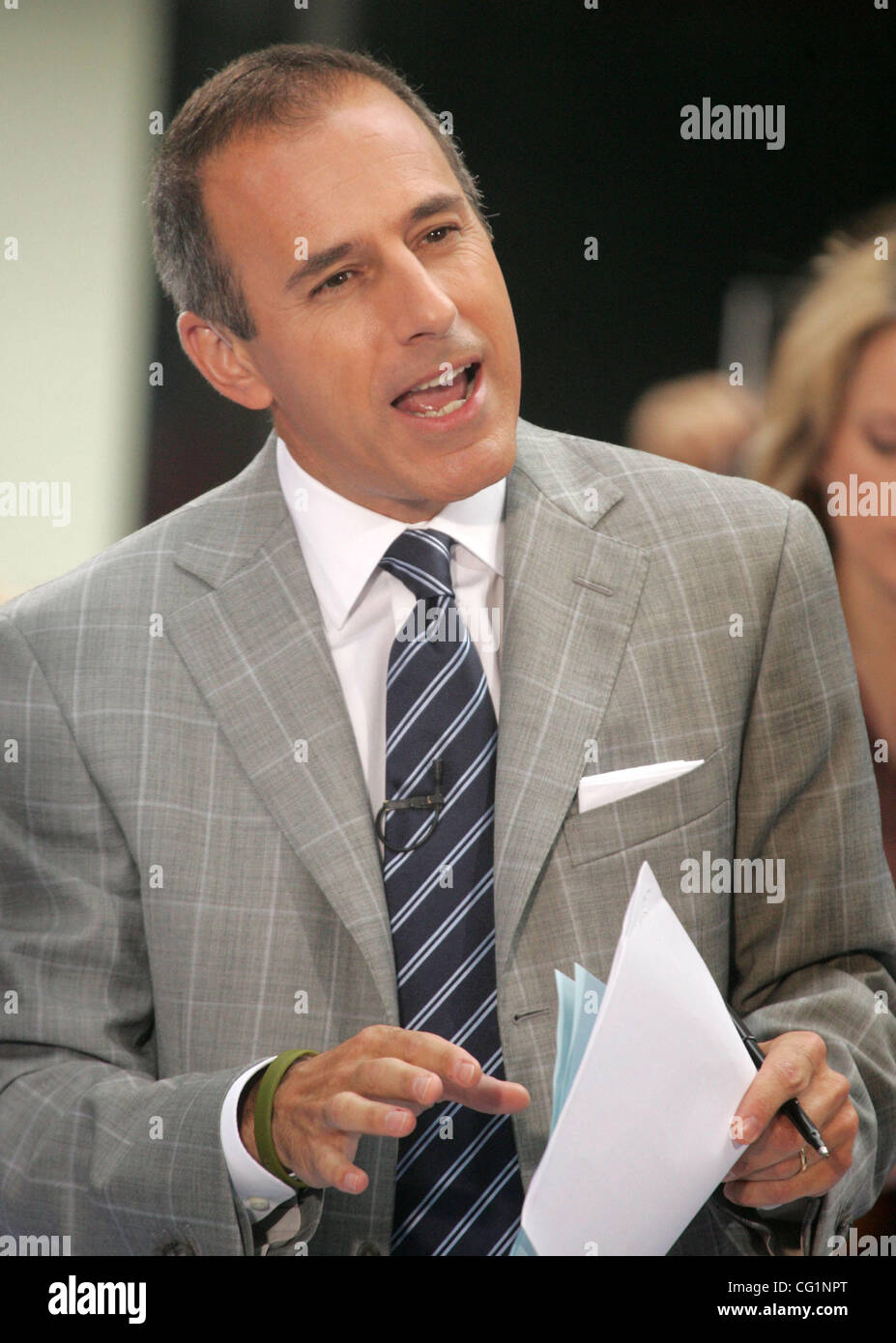 Aug 24, 2007 - New York, NY, USA - 'Today' show co-host MATT LAUER at ...