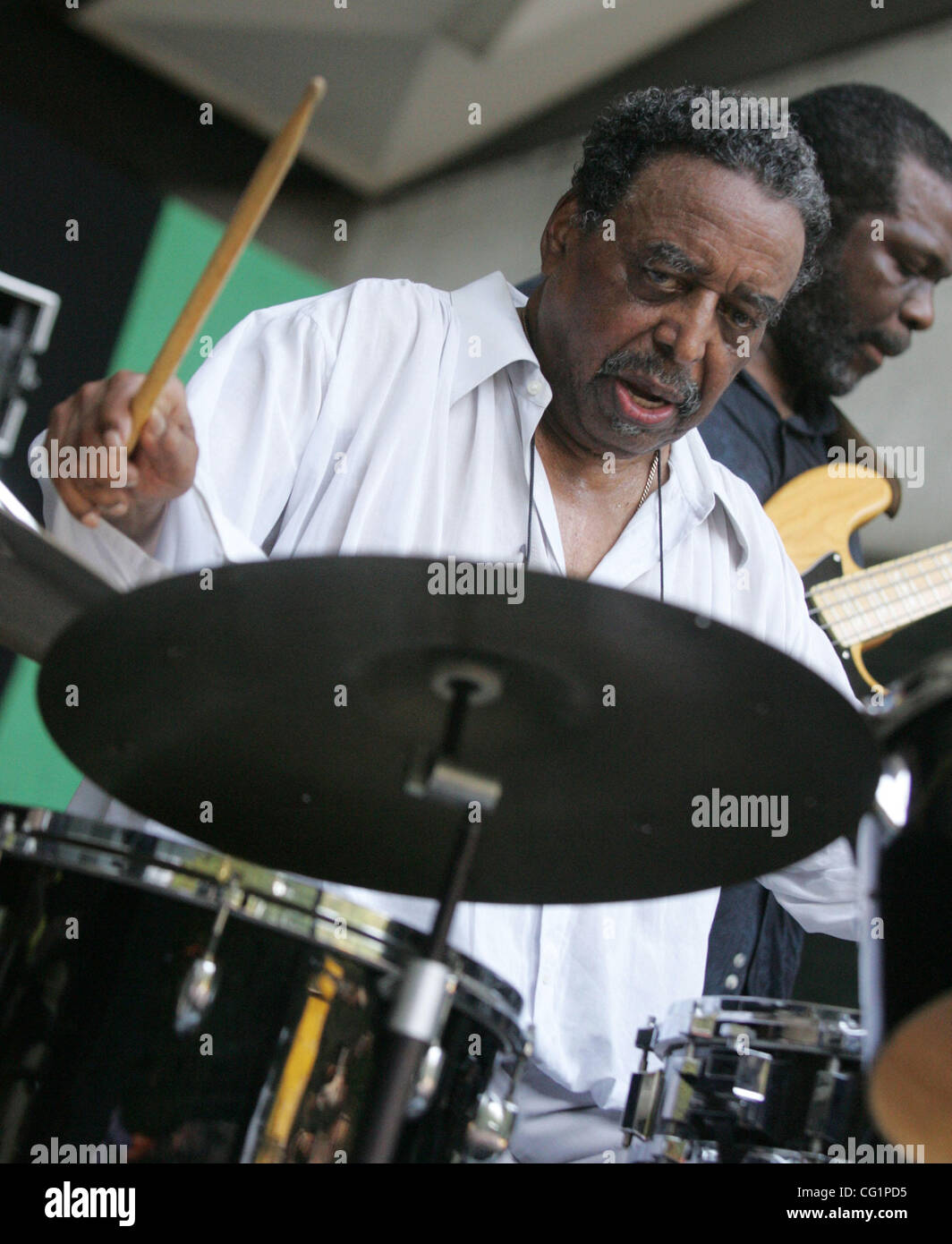 Aug 25, 2007 - New York, NY, USA - Jazz Master drummer CHICO HAMILTON ...