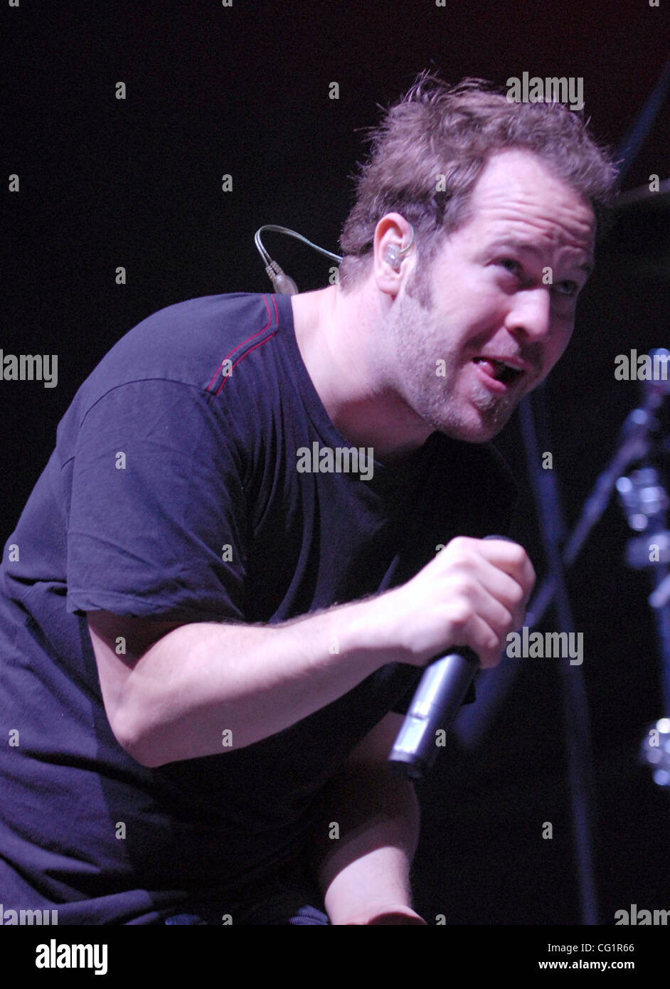Aug 26, 2007 - Raleigh, NC, USA - Singer SCOTT ANDERSON of the band ...