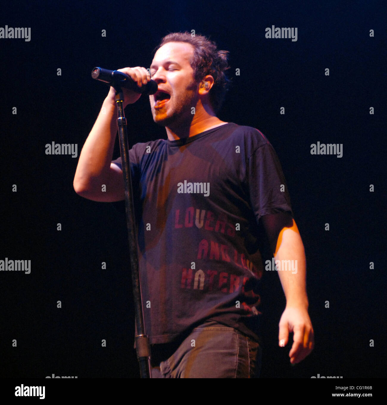 Aug 26, 2007 - Raleigh, NC, USA - Singer SCOTT ANDERSON of the band ...