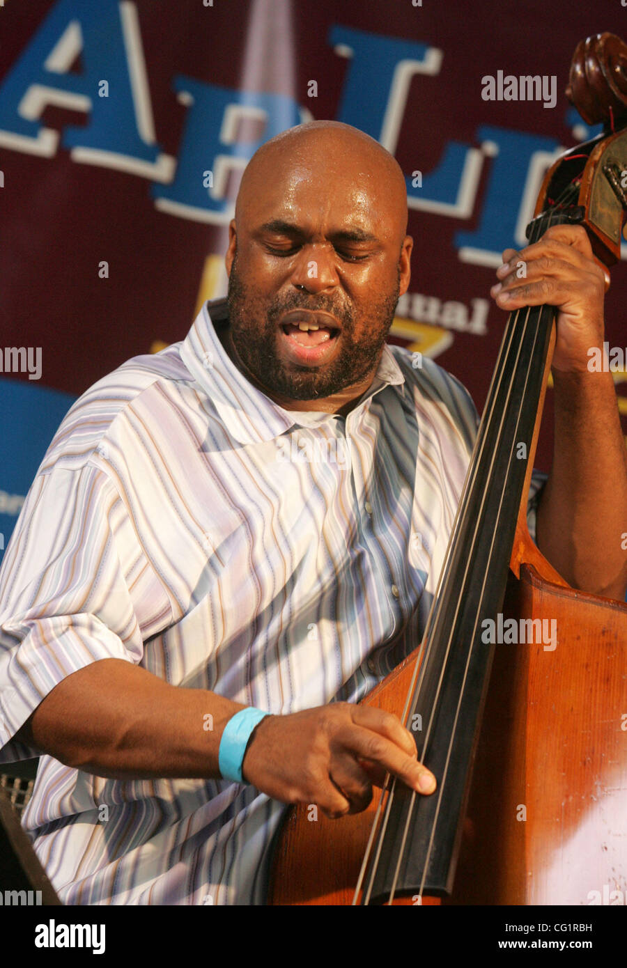 Aug 26, 2007 - New York, NY, USA - Bassist WAYNE BATCHELOR performs at ...