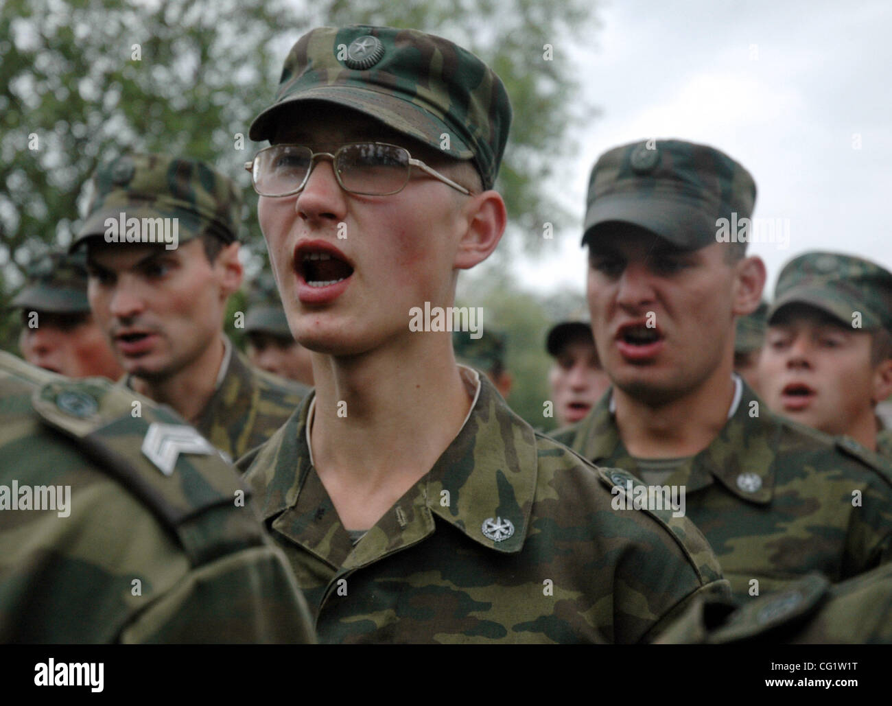 Russian army young soldiers hi-res stock photography and images - Alamy