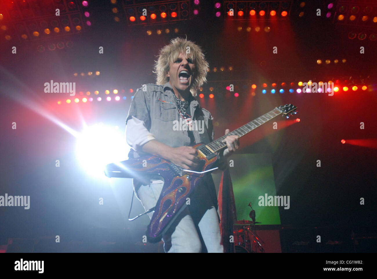 Aug 30, 2007 - Fayetteville, NC, USA - Guitarist C.C. DEVILLE of the ...