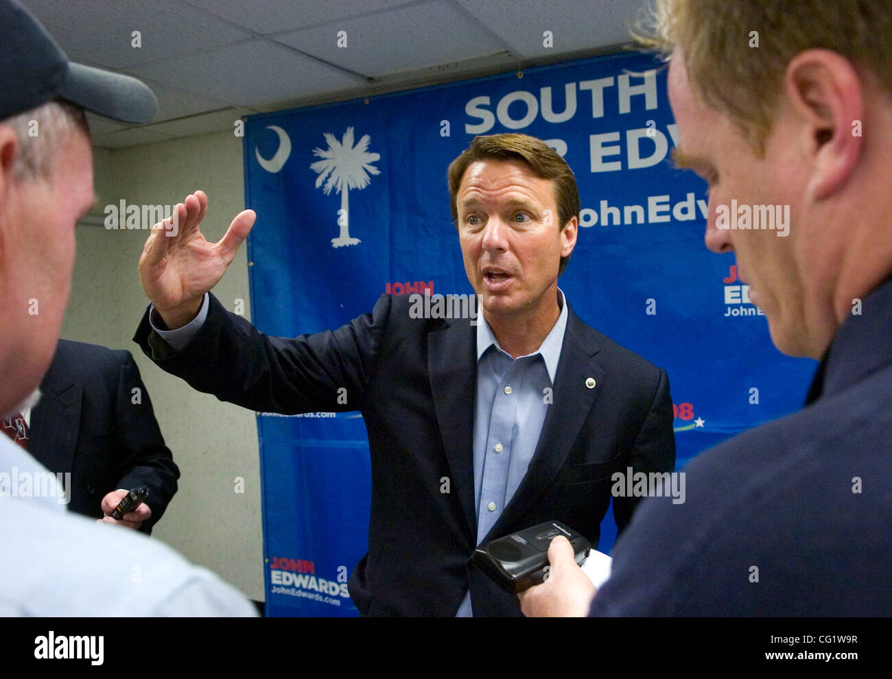 Democratic presidential candidate Sen. John Edwards of North Carolina ...